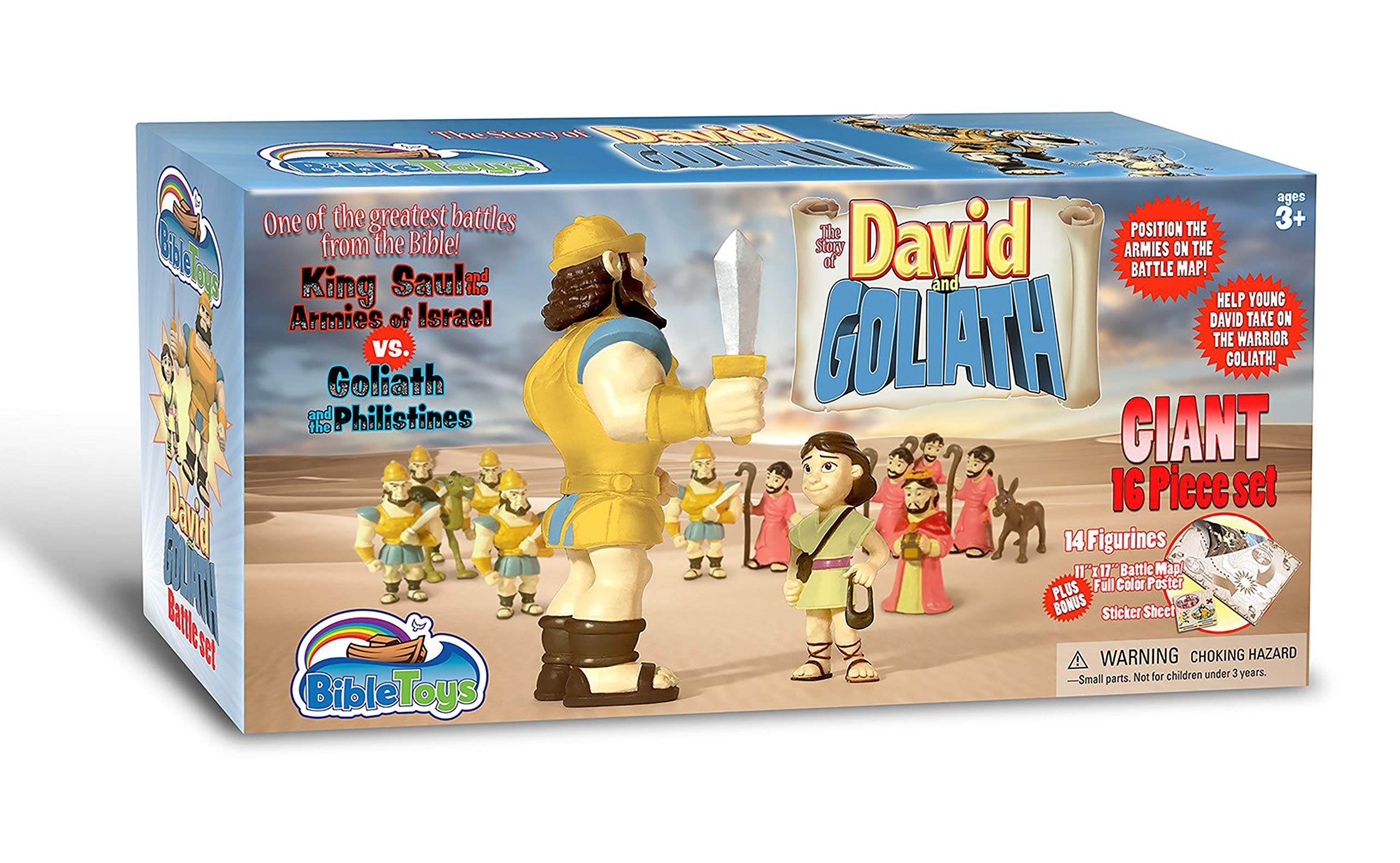Mua BibleToys David & Goliath 16 Piece Battle Set by BibleToys ...
