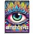 Amazon.com: SOUTHERN LOTUS Artistic Eyes Spiral Coloring Book for Adults Women Teens to Relax ...