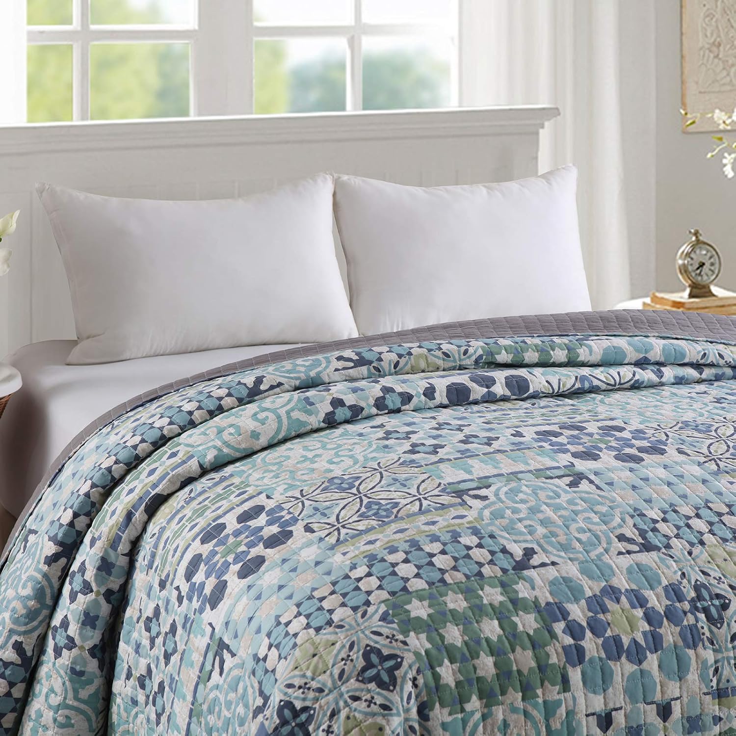 Trapunte WOLTU BD13m03 Trapuntino Matrimoniale Trapunta Estiva Singolo Copriletto Trapuntato in ...