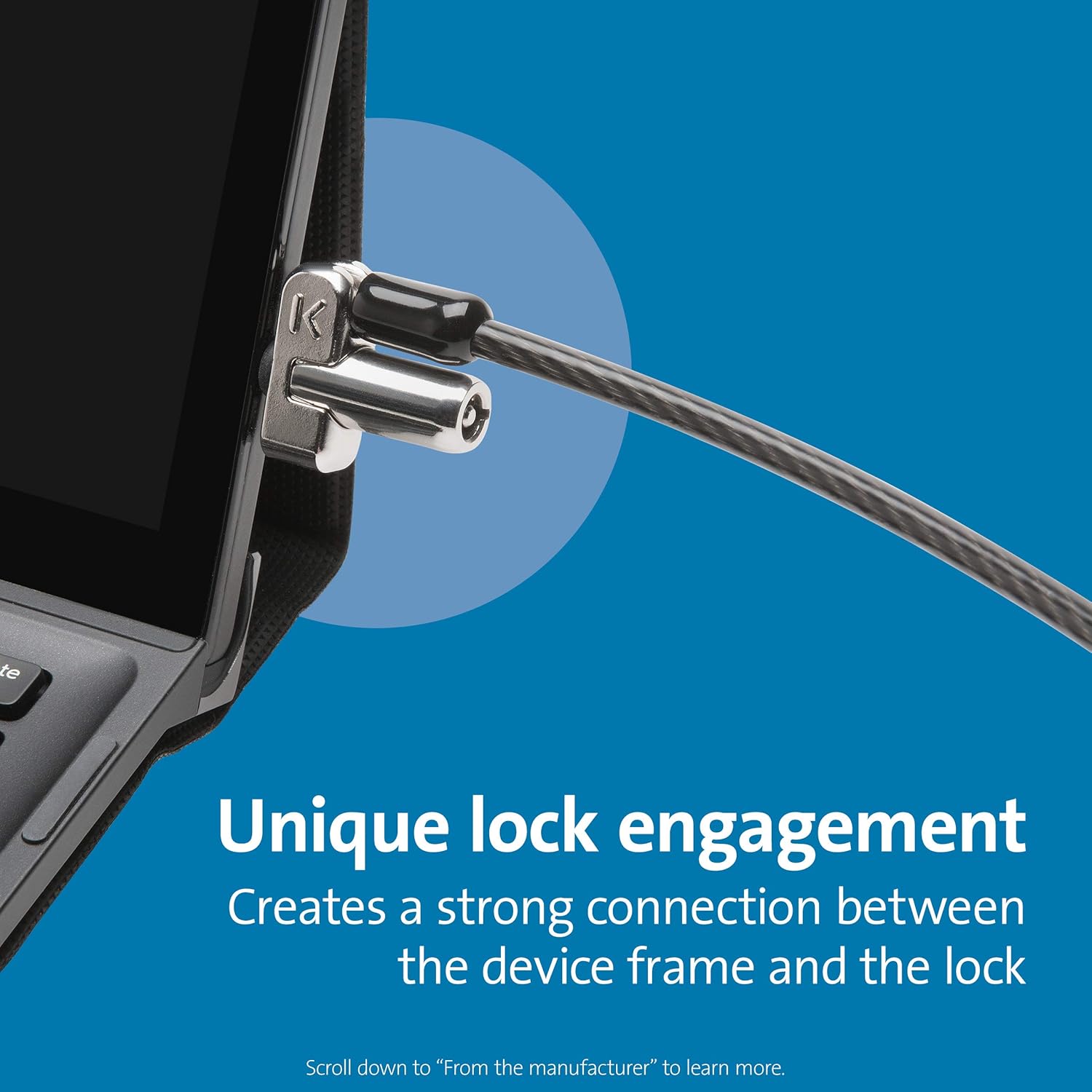 Kensington Laptop Lock – N17 Keyed Laptop Lock (K64440WW) & Wireless ...