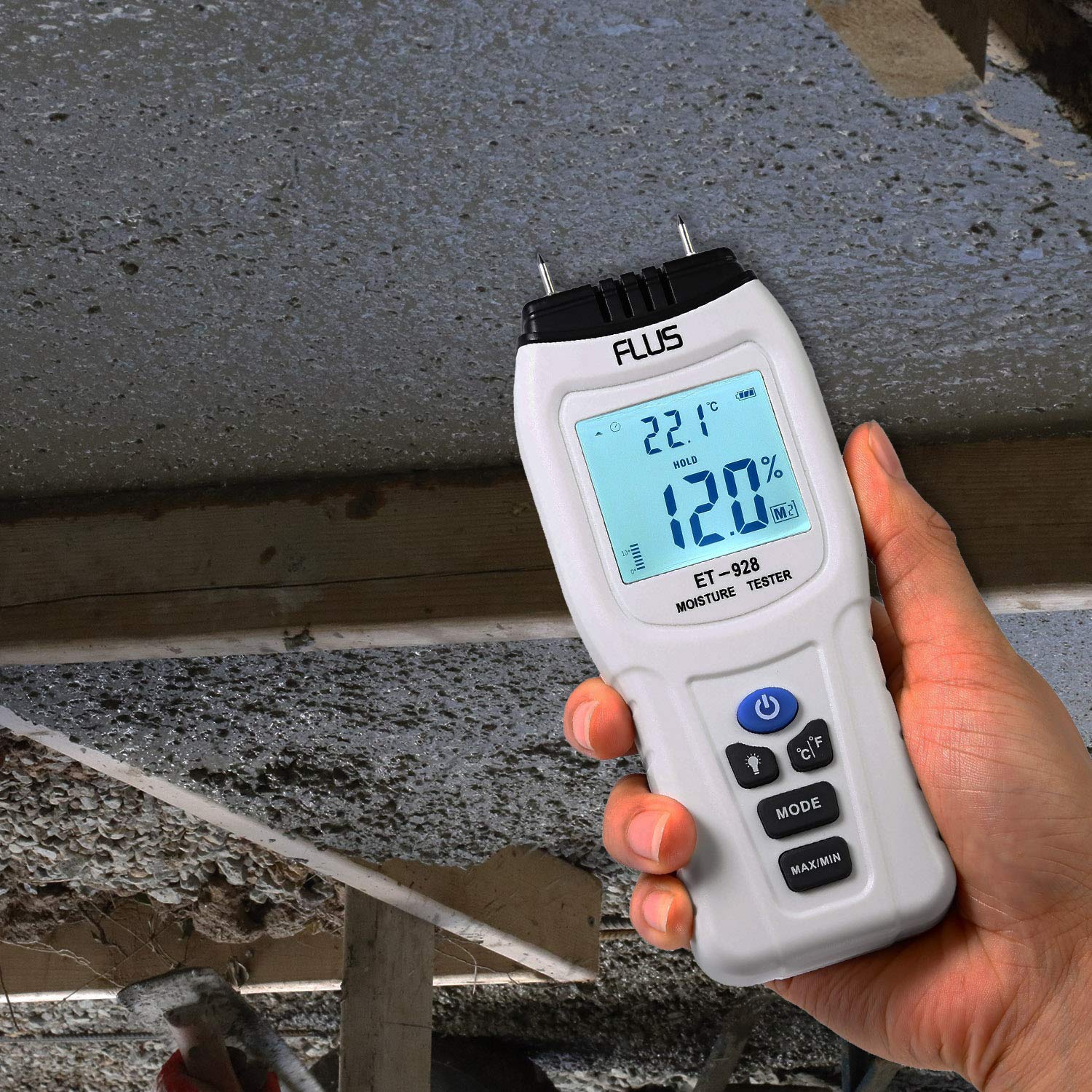 humidimètre mur