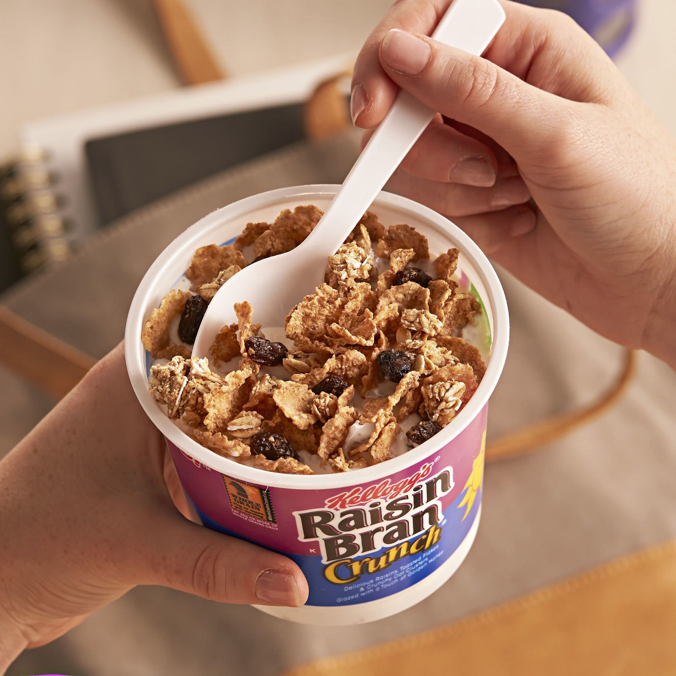 Mua Crunch Breakfast Cereal Cups, Fiber Cereal, Made with Real Fruit ...