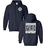 Chicago Fire Department Crew Neck Sweatshirt W/CFD Embroidery As Seen ...