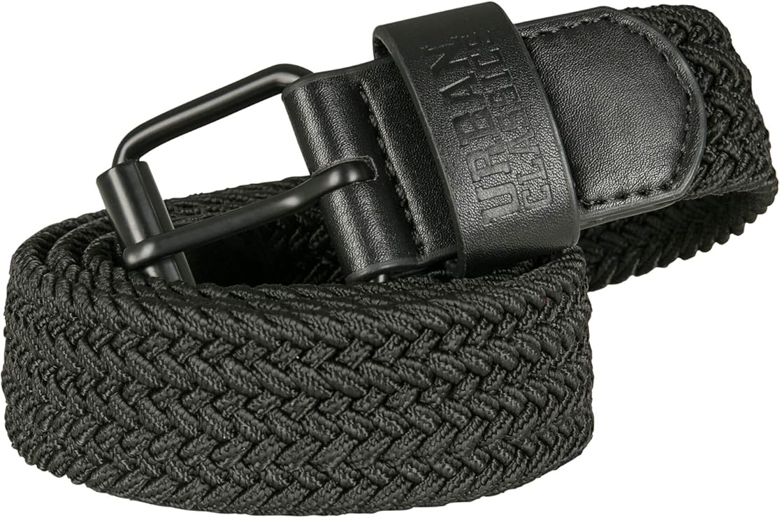 Urban Classics Elastic Belt, Black (Black 00007), (size: S/M): Amazon ...
