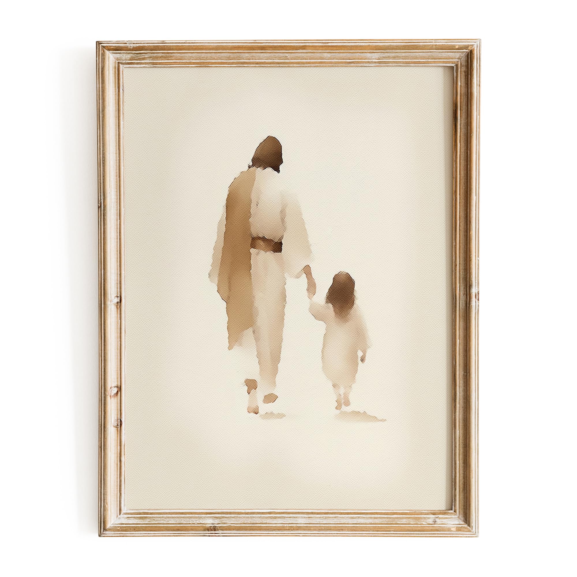 ESSEN Life | The Way He Leads | Christian Bible Wall Art Jesus Poster ...