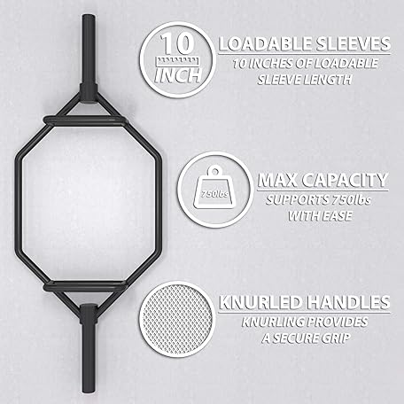 Mua Synergee 20kg and 25kg Chrome or Black Olympic Hex Barbell Trap Bar ...