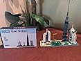 Amazon.com: KLMEi Architecture Dubai Skylines Model Micro Building Block Set and Gift for Kids ...