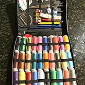 Amazon.com: STURME Sewing KIT 30 XL Thread Spools Sewing Tool Kit with ...