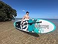 Highpi Inflatable Stand Up Paddle Board 11'x33''x6''W Premium SUP ...