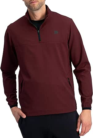 Amazon.com : Mens Windbreaker Jackets - Half Zip Golf Pullover Wind ...