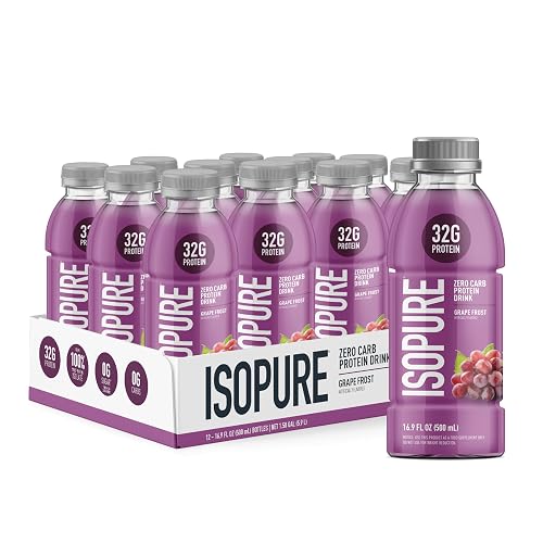 Isopure Zero Carb 32g Clear Protein Ready-to-Drink, Whey Protein ...