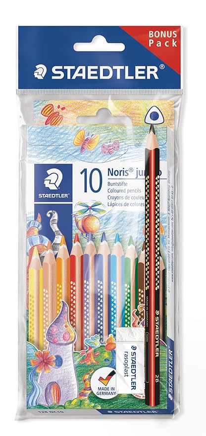 Staedtler Jumbo Crayons Noris Club, increased breaking strength ...