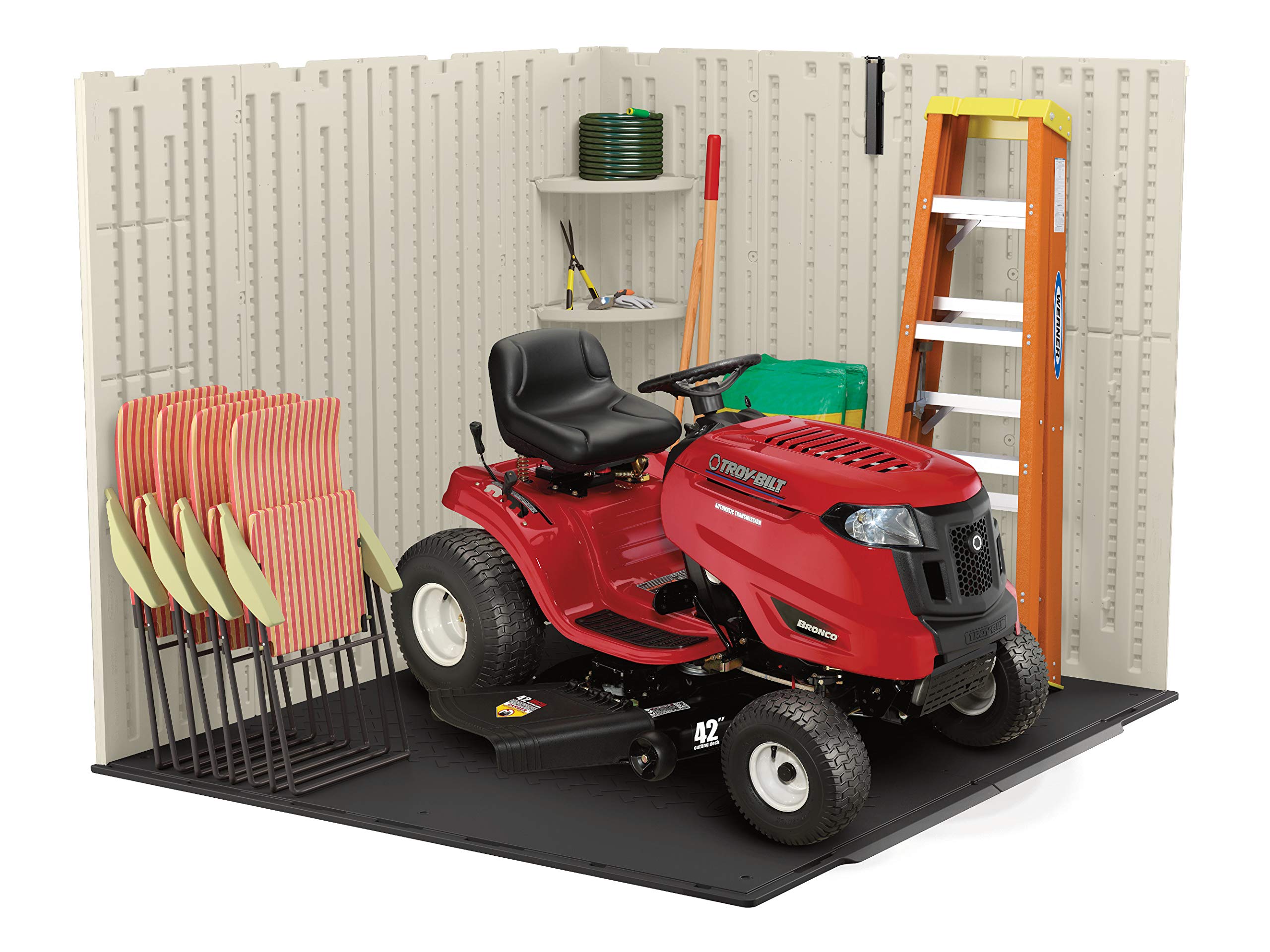 Suncast BMS8700 Tremont 8' x 7' Storage Shed (Incomplete) box 1 of 2 only