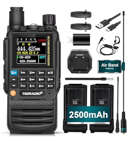 Tidradio Programmer TIDRADIO GM-5R GMRS Two Way Radios - Long Range ...