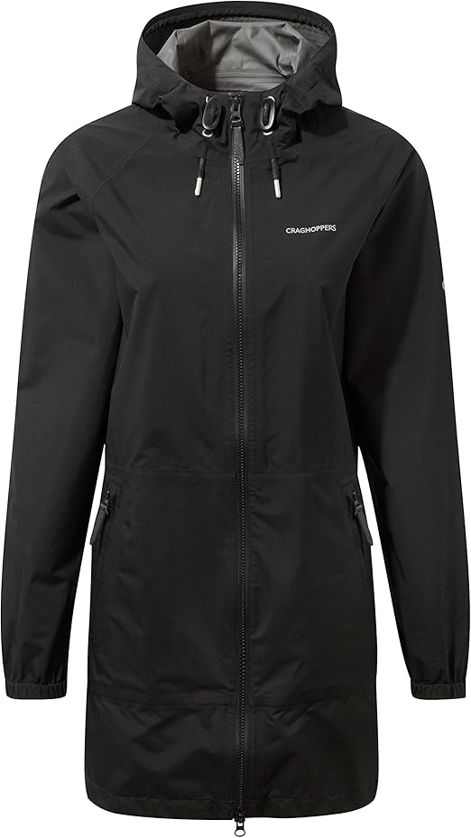 Craghoppers Women's Sofia Gore-Tex Paclite Jacket, Black, US4/UK8: Amazon.co.uk: Clothing