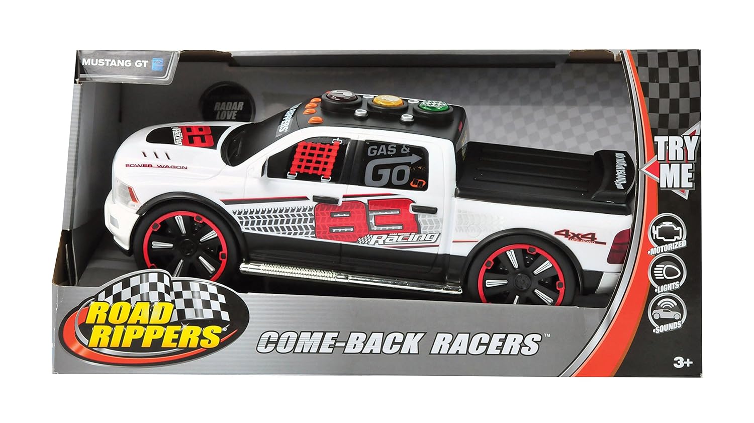Toy State Road Rippers Come-Back Racers: Dodge Ram (Styles May Vary ...