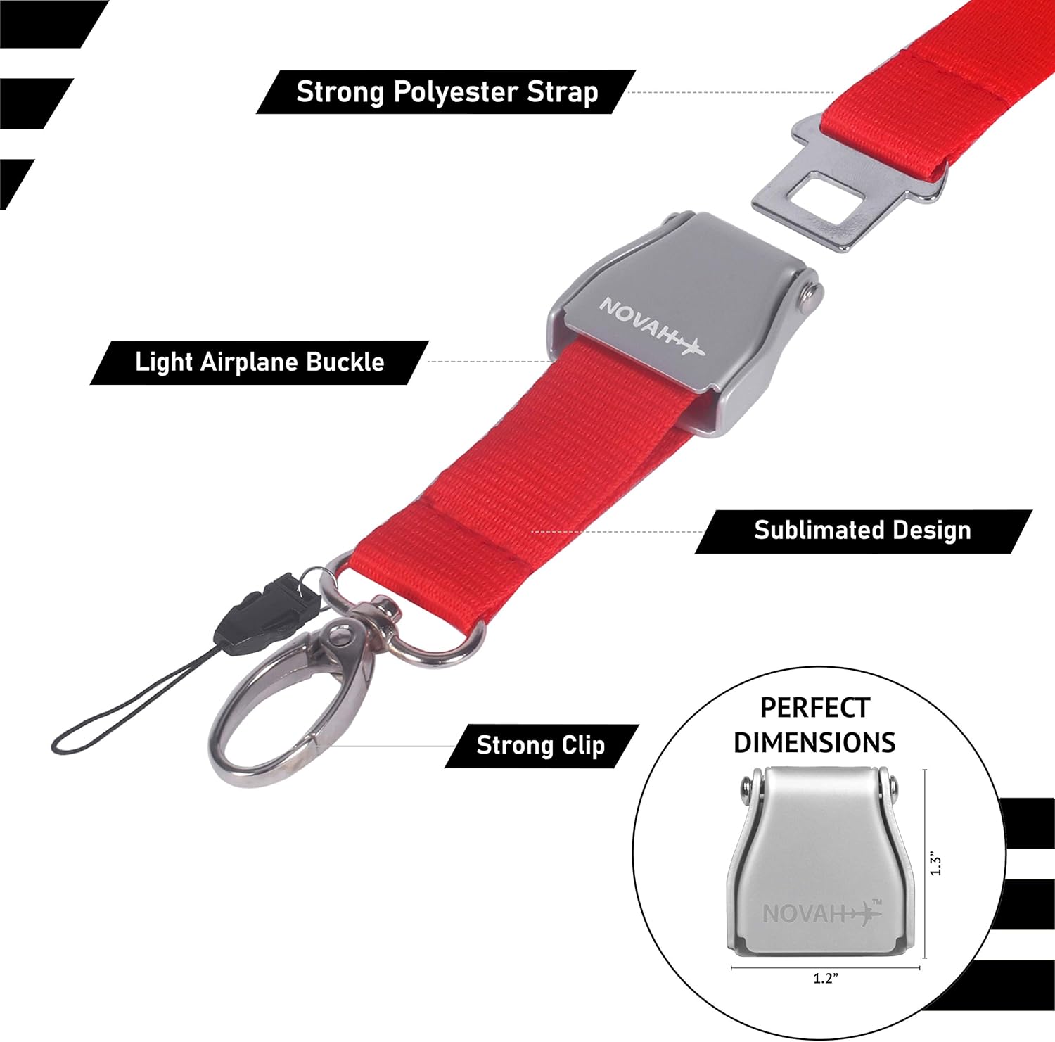 Cabin Crew Lanyard (Lanyards) - Novah