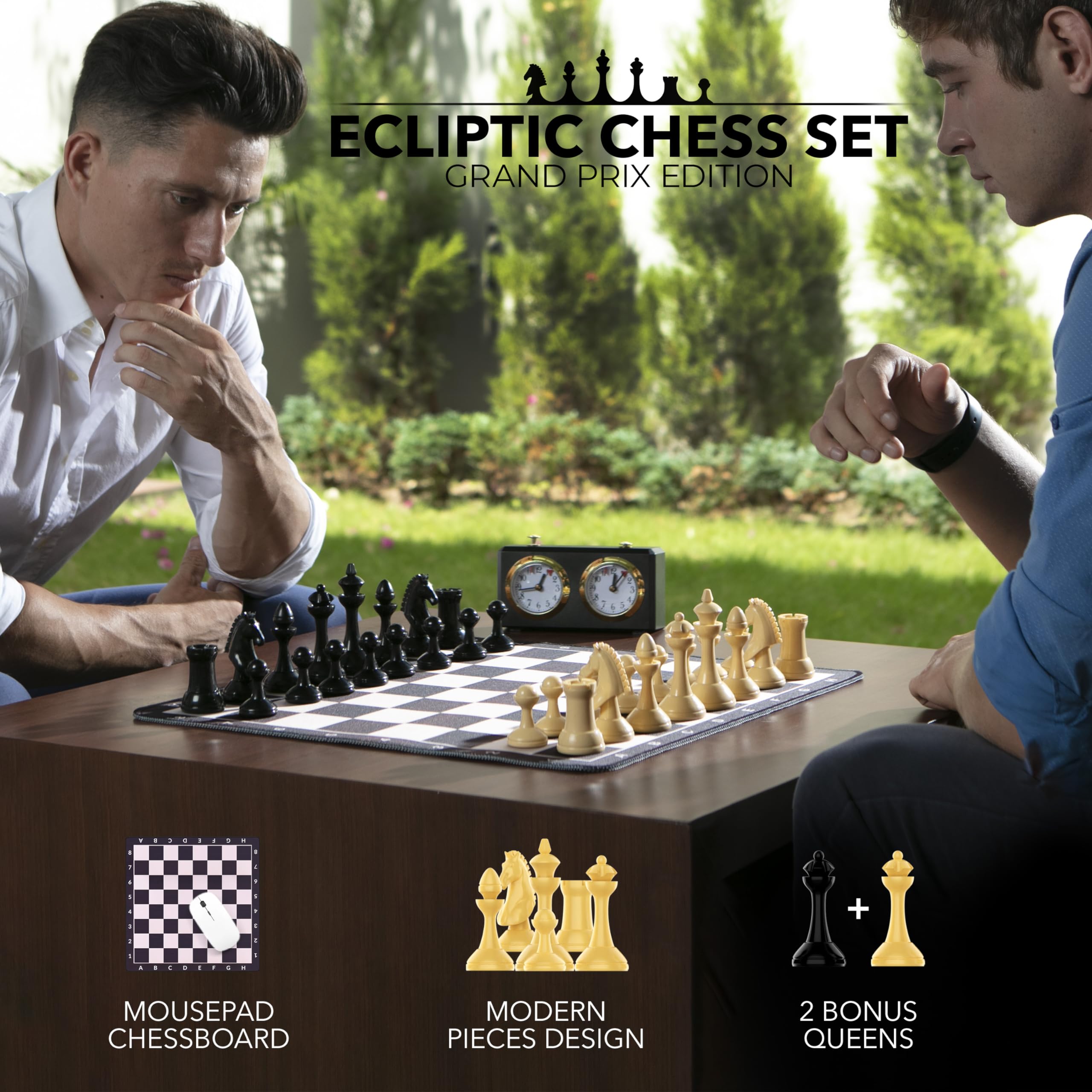 Mua Prevision Chess Ecliptic Style Themed Tournament Chess Set,Weighted ...