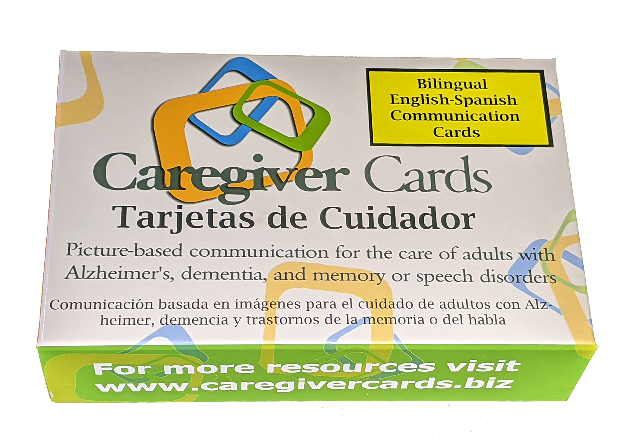 Mua Caregiver Cards Bilingual Spanish/English Communication Cue Cards ...