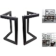 Amazon.com: ECLV 30" Dining Table Legs, L-Shaped Steel Table Legs ...