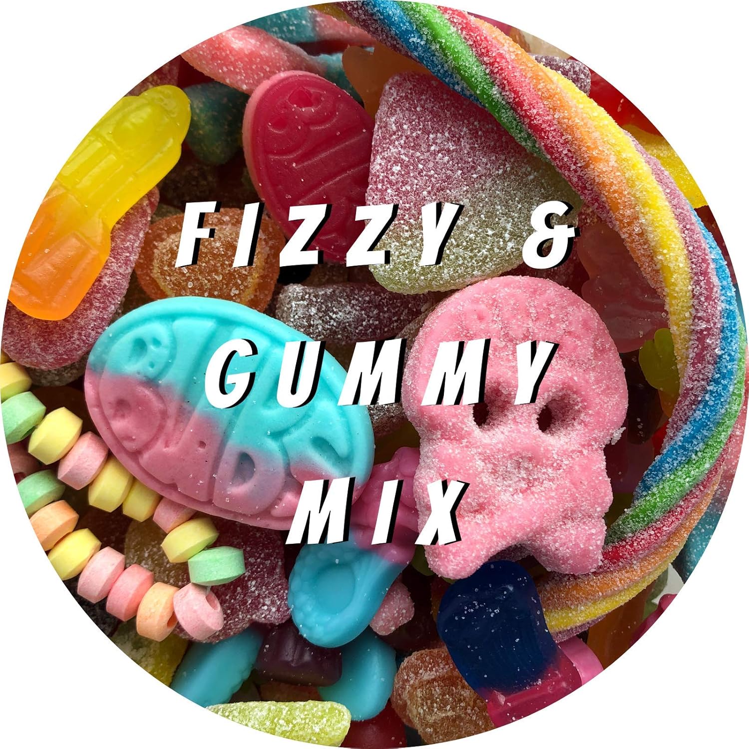 Huge 1kg Vegan Sweets Pouch [Fizzy & Gummy Mix): Amazon.co.uk: Grocery