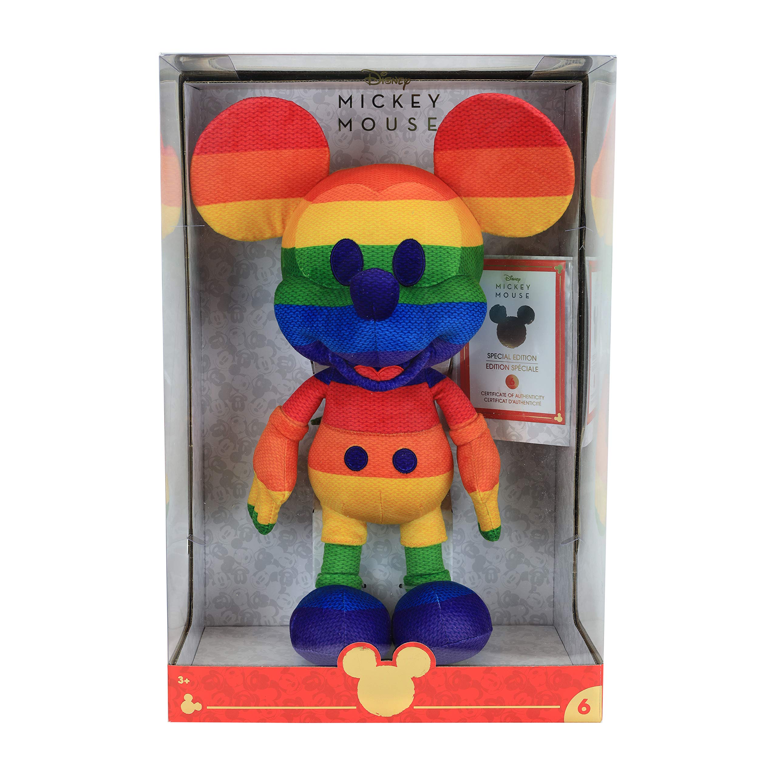 Mua Disney Limited-Edition Rainbow Mickey Mouse Plush, Multicolor ...