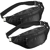 Amazon.com | Crossbody Fanny Pack Large Capacity Waist Bag with Hidden ...
