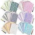 Amazon.com: Scrapbook Paper and Mesh Fabric Assorted Set - 6 Pack Mixed ...
