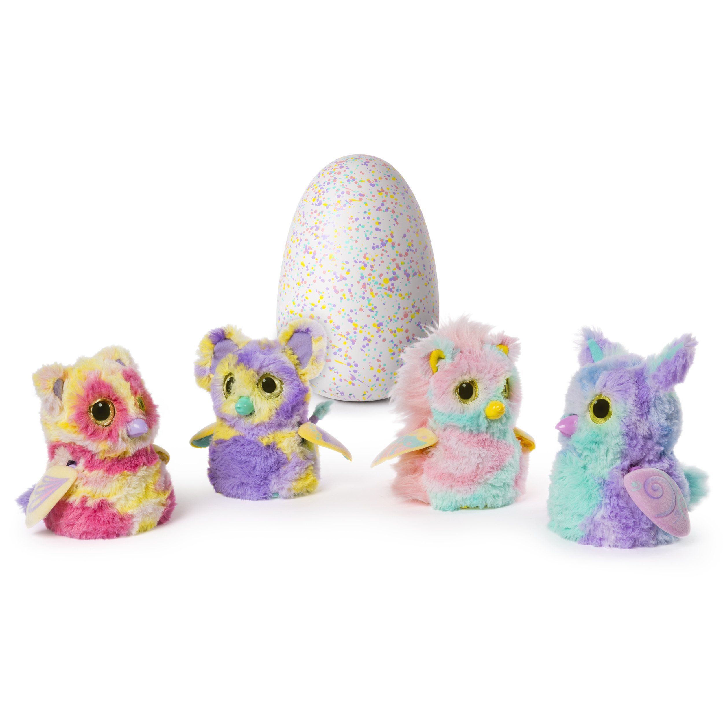 Hatchimals Mystery - Hatch 1 of 4 Fluffy Interactive Mystery Characters ...