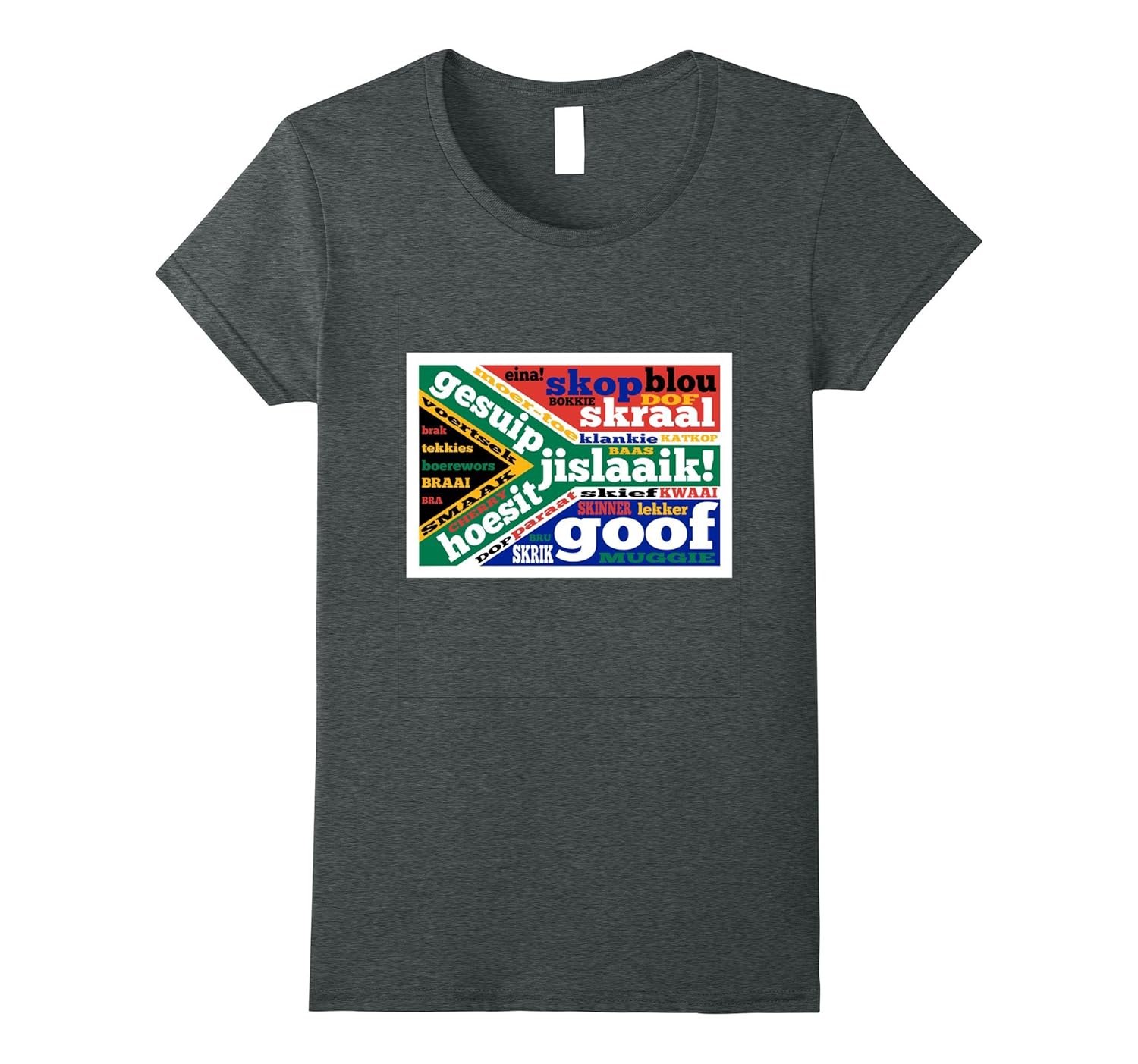 South African Flag Slang Words t-shirt-4LVS – 4loveshirt