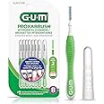 GUM Proxabrush® Reusable Interdental Cleaners, Antibacterial Bristles ...