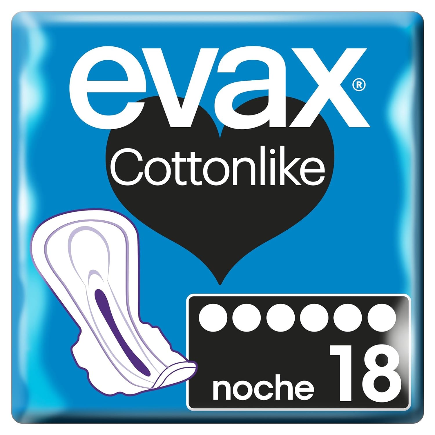 Evax Cottonlike Pads with Wings for Night 50 g: Amazon.co.uk: Health ...