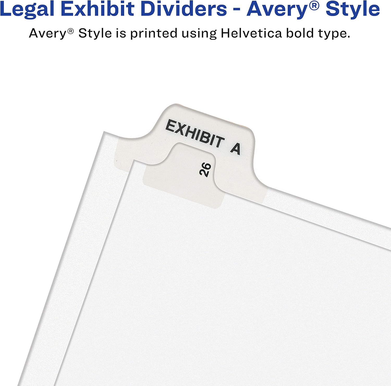 1 25 And Table Of Contents Avery Style Avery Premium Collated Legal 1-25-and-table-of-contents-avery-style-avery-premium-collated-legal