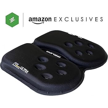 Amazon.com: GSeat ULTRA Orthopedic Gel and Foam Seat Cushion (Black ...
