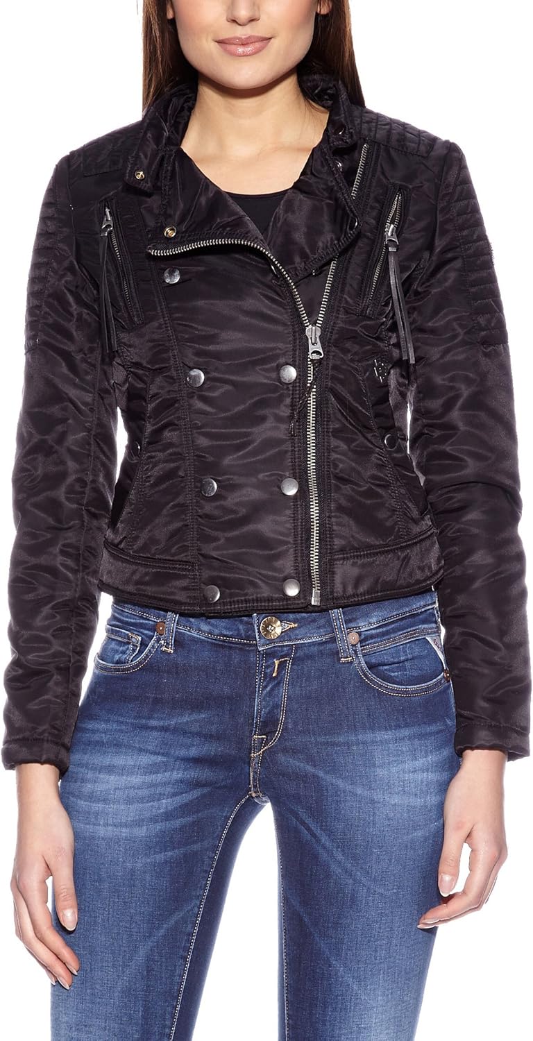 Replay Jacket, Color: Black, Size: XS at Amazon Women's Coats Shop