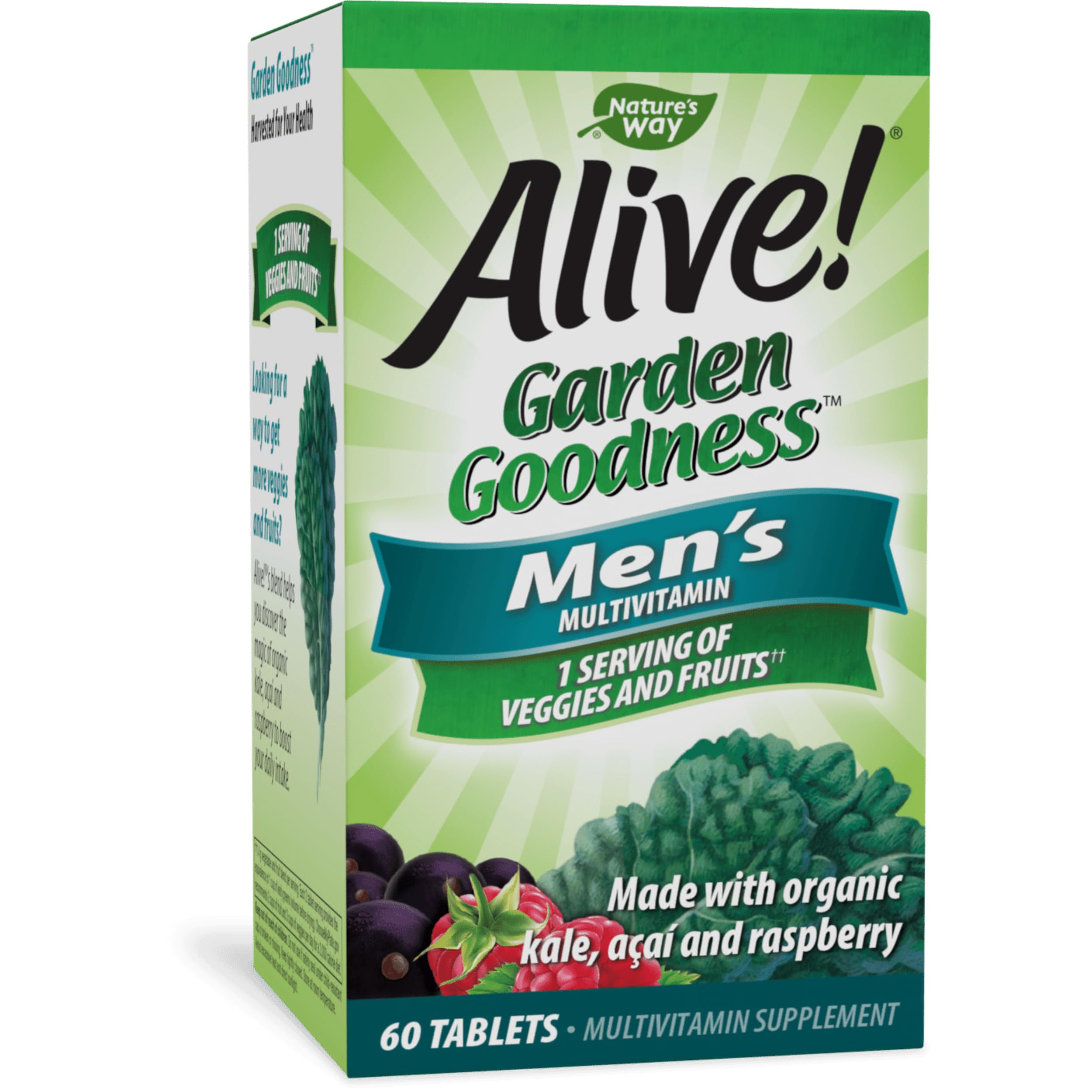 Mua Alive! Garden Goodness Men's Multivitamin, One Serving of Veggies ...