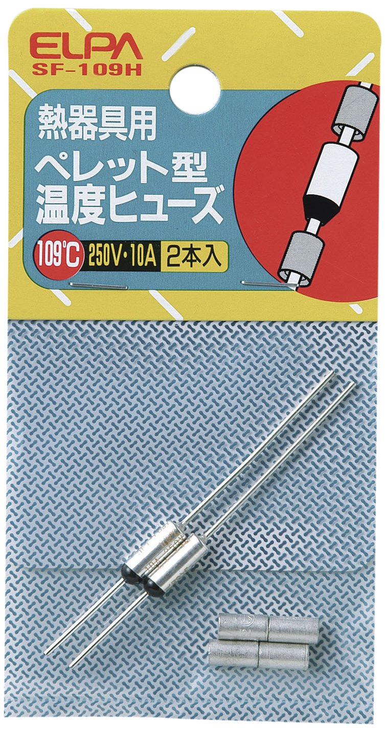 Amazon | ELPA ペレット型温度ヒューズ 109℃ SF-109H | 温度ヒューズ | 産業・研究開発用品 通販