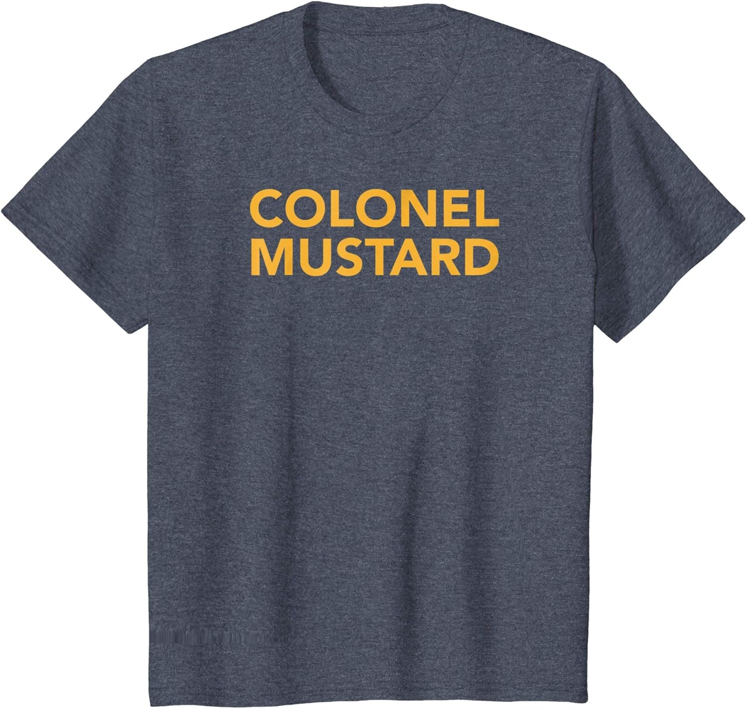 Amazon.com: Simple Halloween costume tshirts, Colonel Mustard shirt ...