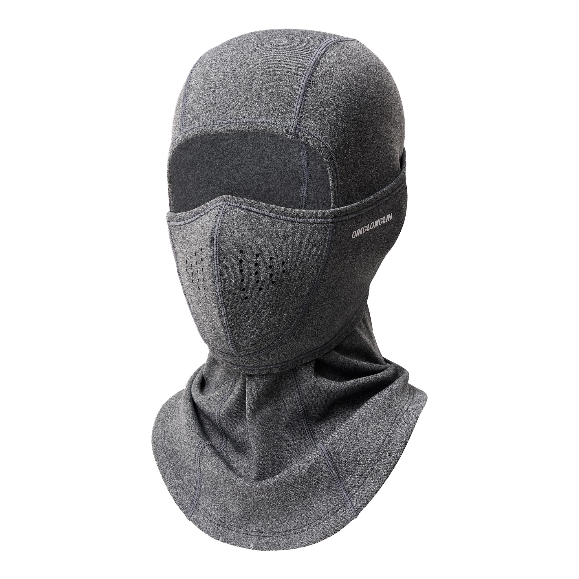 QINGLONGLIN Balaclava Ski Mask Warm Full Face Cover Winter Full Face ...