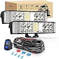 Amazon.com: Nilight Side Shooter LED Light Bar 2PCS 6.5 Inch 60W Flood Spot Beam Combo Fog ...