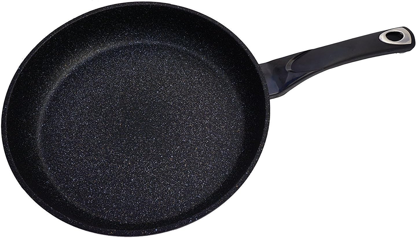 Home N Kitchenware Collection Ceramic Marble Fry Pan, 5 Layer Marble ...