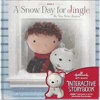 Hallmark Jingle the Husky Pup Interactive Story Book #2 "A Snow Day For ...