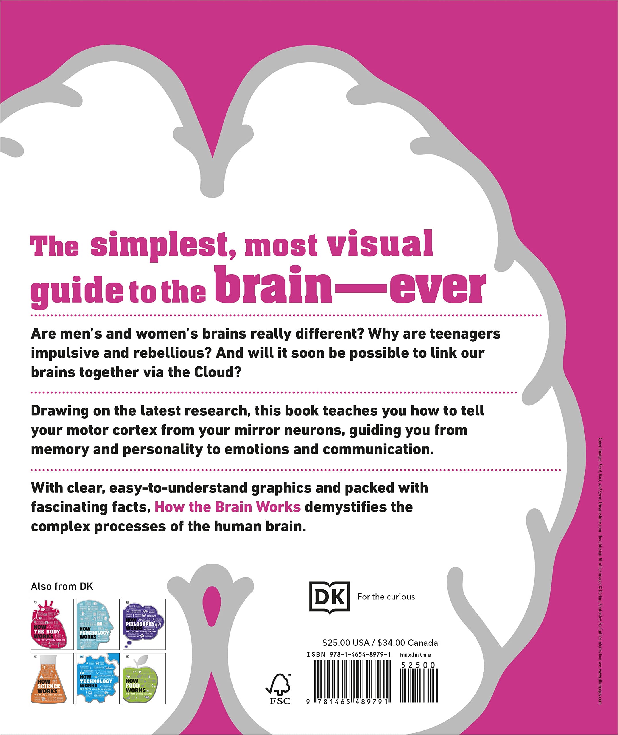 Mua How the Brain Works: The Facts Visually Explained (DK How Stuff ...
