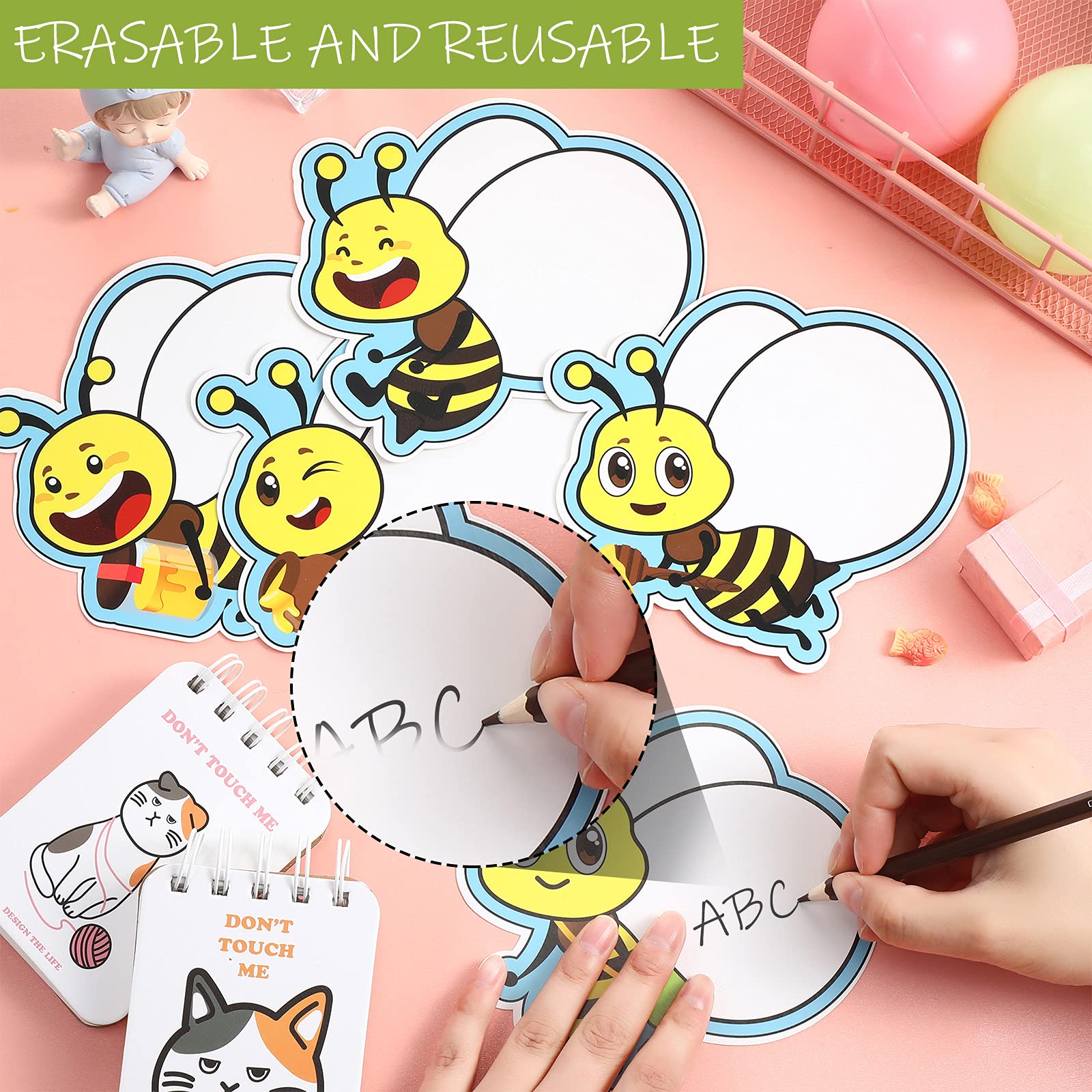 Mua 45 Pieces Bees Cut-Outs, Bee Accents Paper Cutouts Bee Theme ...