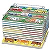 Melissa & Doug Puzzle Storage Rack - Wire Rack Holds 12 Puzzles ...