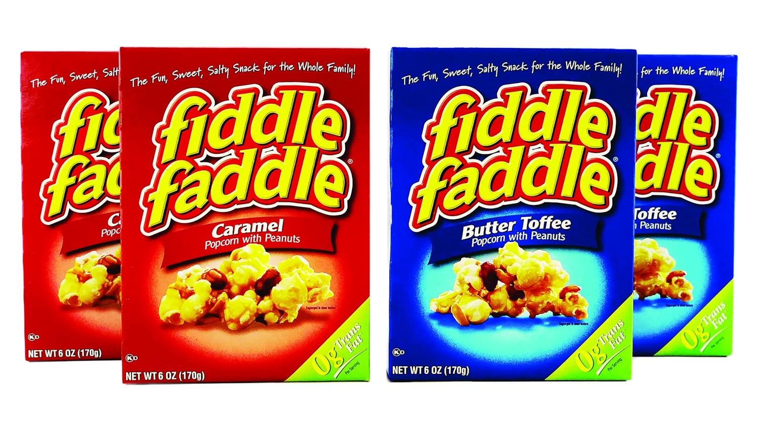 Amazon.com: Fiddle Faddle Carmel Popcorn - The Two BEST Flavors All In ...