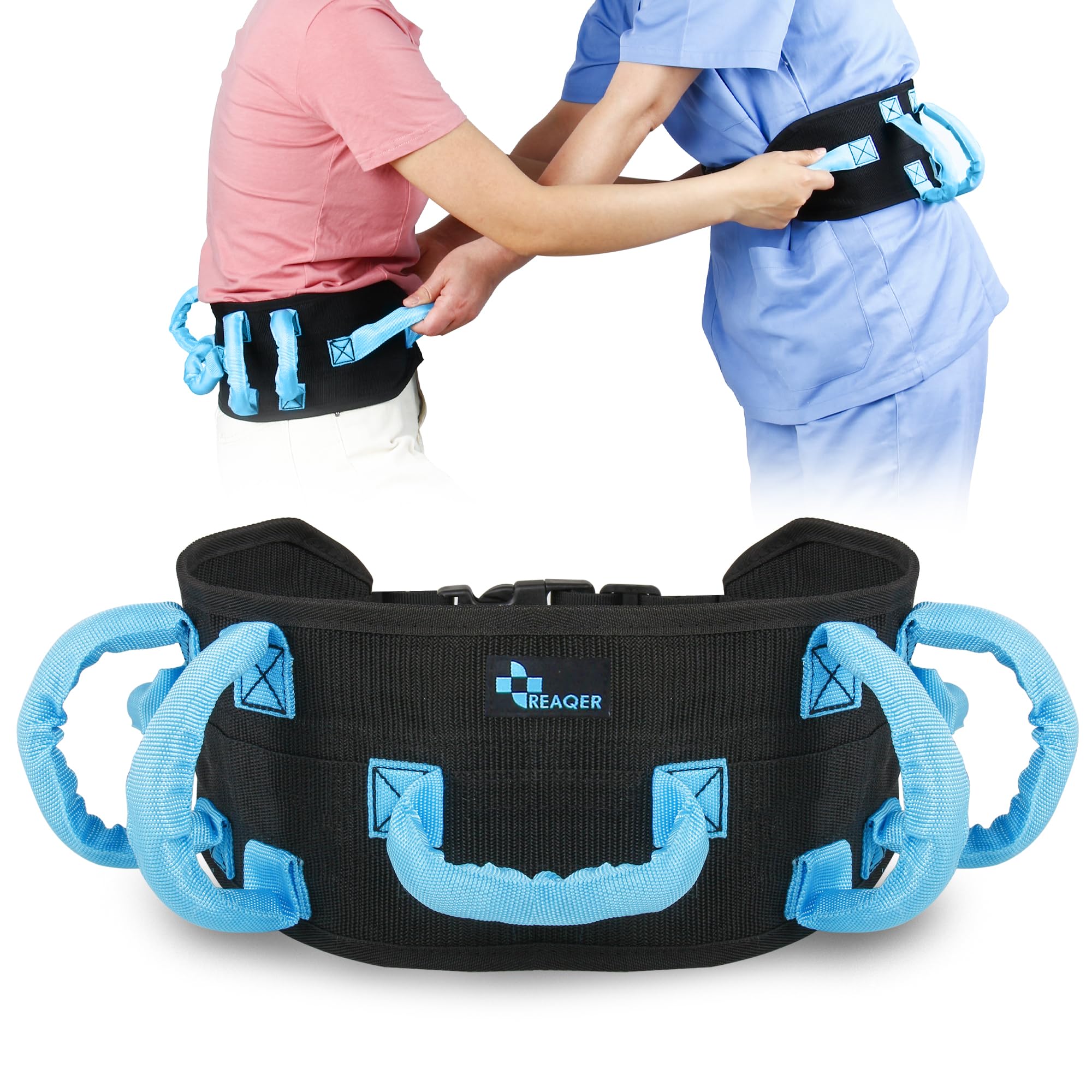 Mua REAQER Gait Belt Transfer Belts for Lifting Seniors Walking and ...