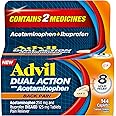 Amazon.com: Advil Dual Action Back Pain Caplets Delivers 250mg ...