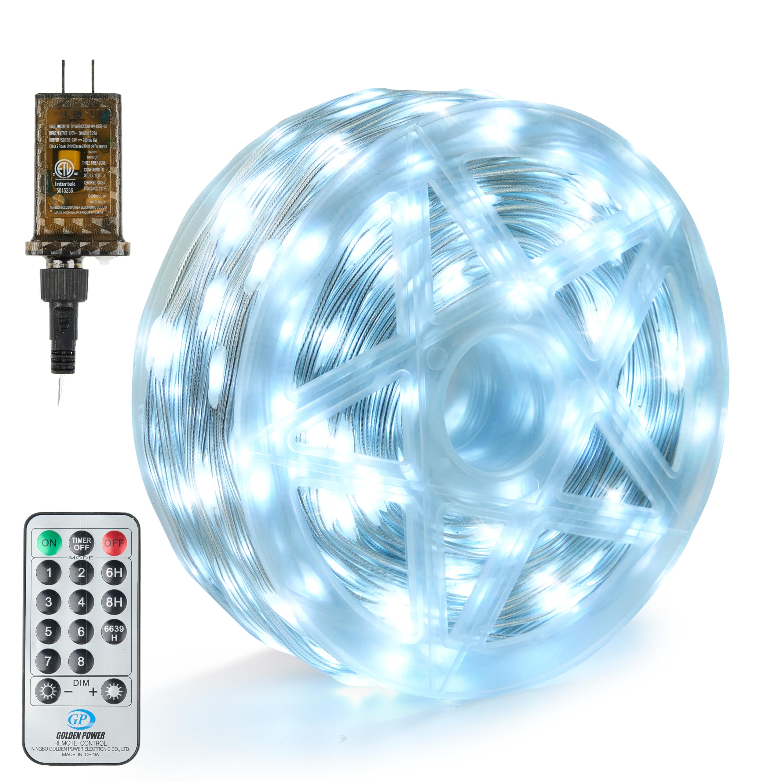 Joiedomi 1200 LED Christmas String Lights Outdoor,394FT Cool White ...