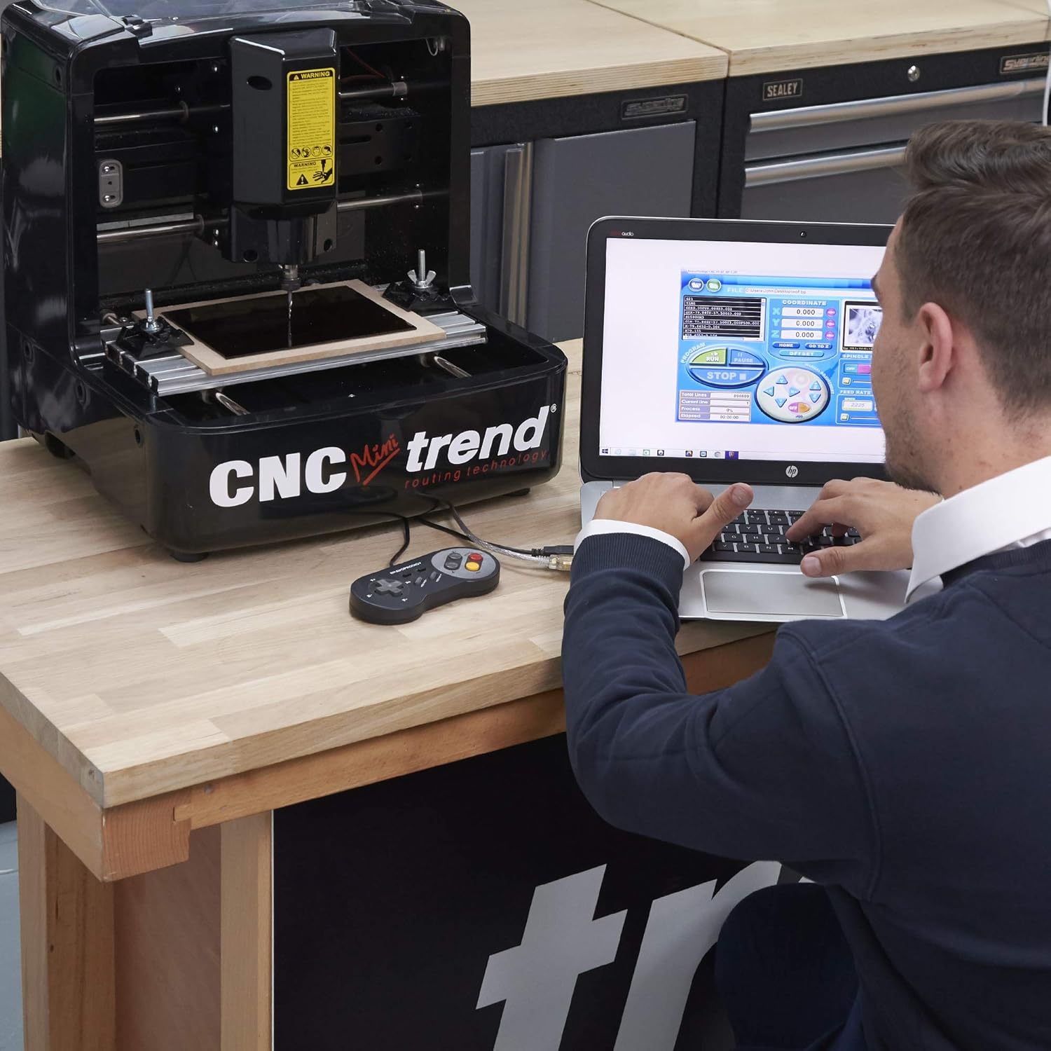 Trend CNC/MINI/1E CNC Mini Engraving Machine Extra – BigaMart